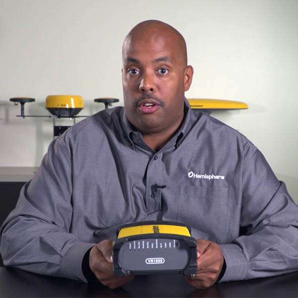 Receptor GNSS Hemisphere Vector VR1000 - OceanProo